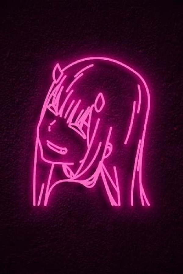 Zero Two Neon Sign NS031 - Home Decor - UniqueMy
