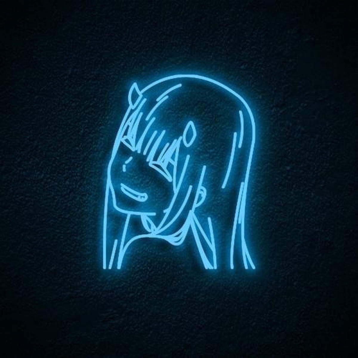 Zero Two Neon Sign NS031 - Home Decor - UniqueMy