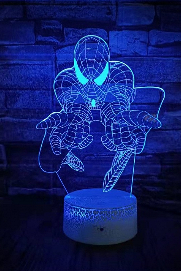 SPIDER-MAN 3D Neon Led Night Lamp NL006 - Neon LED Lights - UniqueMy
